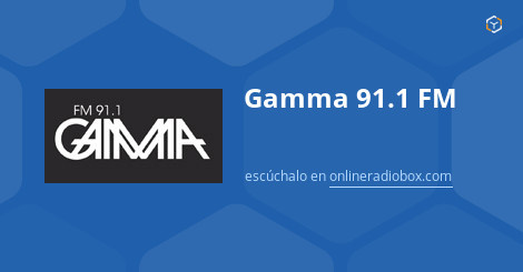 Gamma 91.1 FM en Vivo - Córdoba, Argentina | Online Radio Box