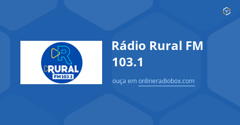 Rádio Rural FM 103.1 ao Vivo - Petrolina, Brasil | Online Radio Box