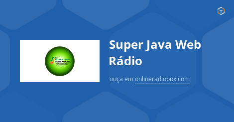 Aplicativo da Super Java Web Rádio