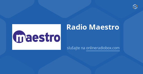 Radio Maestro aplikacija