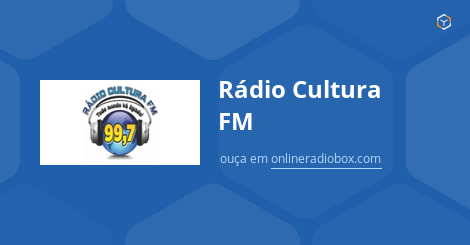 Rádio Cultura FM ao Vivo - 99,7 MHz FM, Caetité, Brasil | Online Radio Box