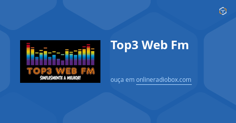 Aplicativo da Top3 Web Fm