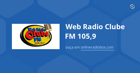 Aplicativo da Web Radio Clube FM 105,9